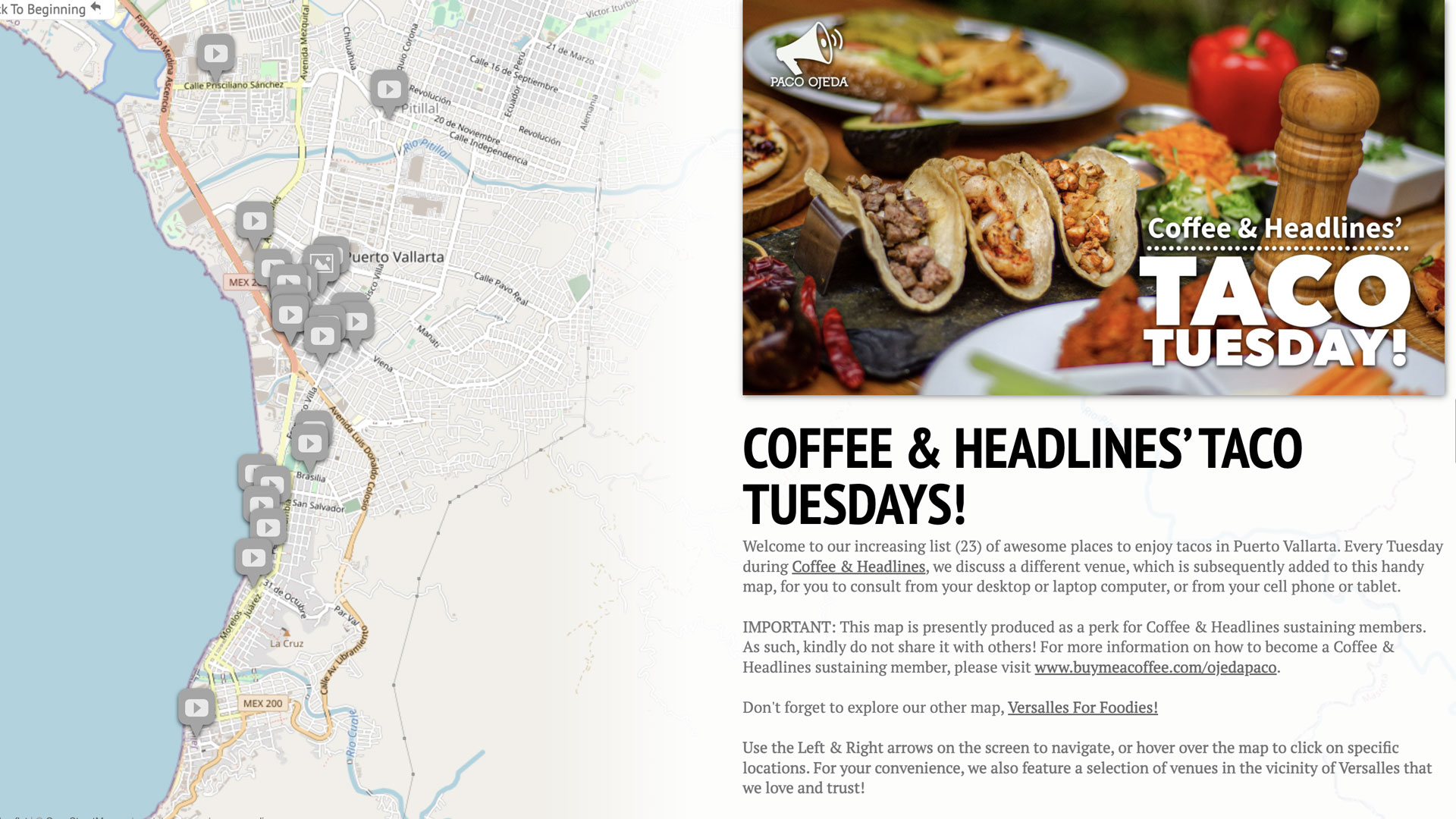 Explore Puerto Vallarta With Our Maps! – Paco Ojeda